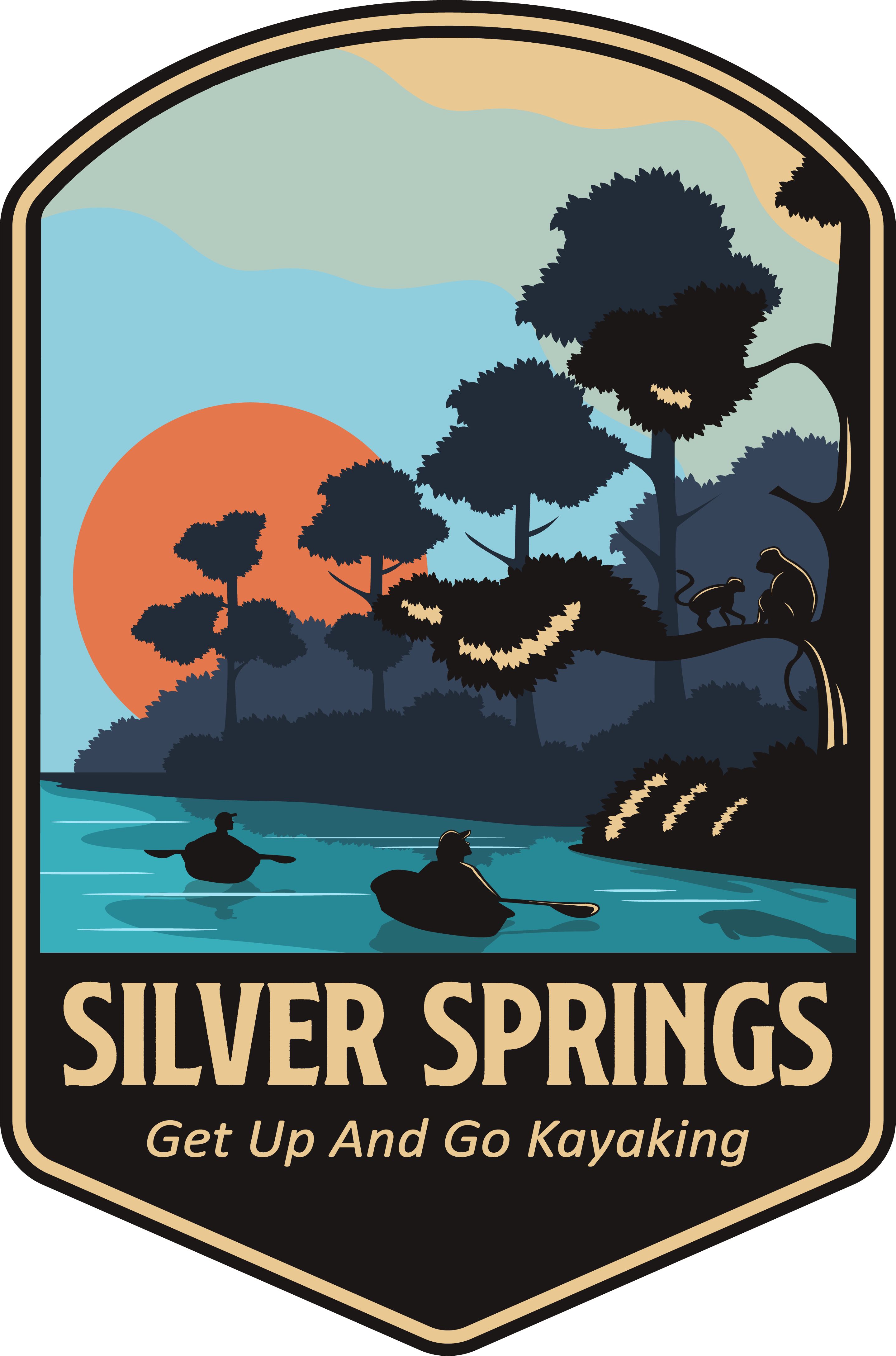 Get Up and Go Kayaking Silver Springs – Timeless Decals